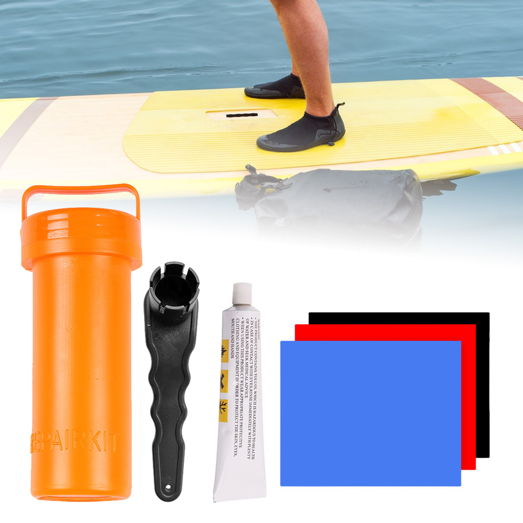 LEM- Inflatable Boat Repair Kit with PVC Patches Strong Adhesion ...