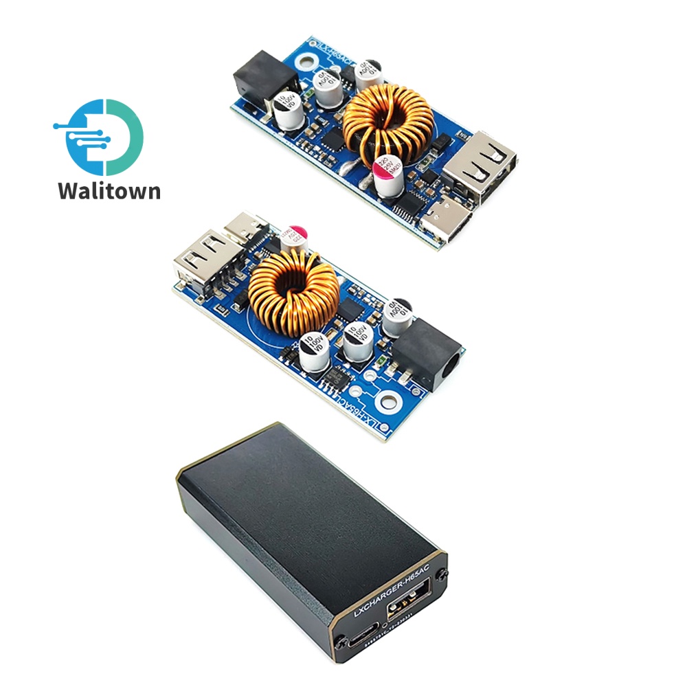 DC-DC 65W Power Buck Module USB Buck Converter 12-96V to 5V QC2.0 QC3.0 ...