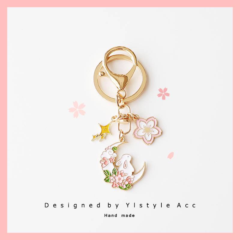 Cute Keychain Cute Cartoon Rabbit Keychains Phone Charm Pendant Couple ...
