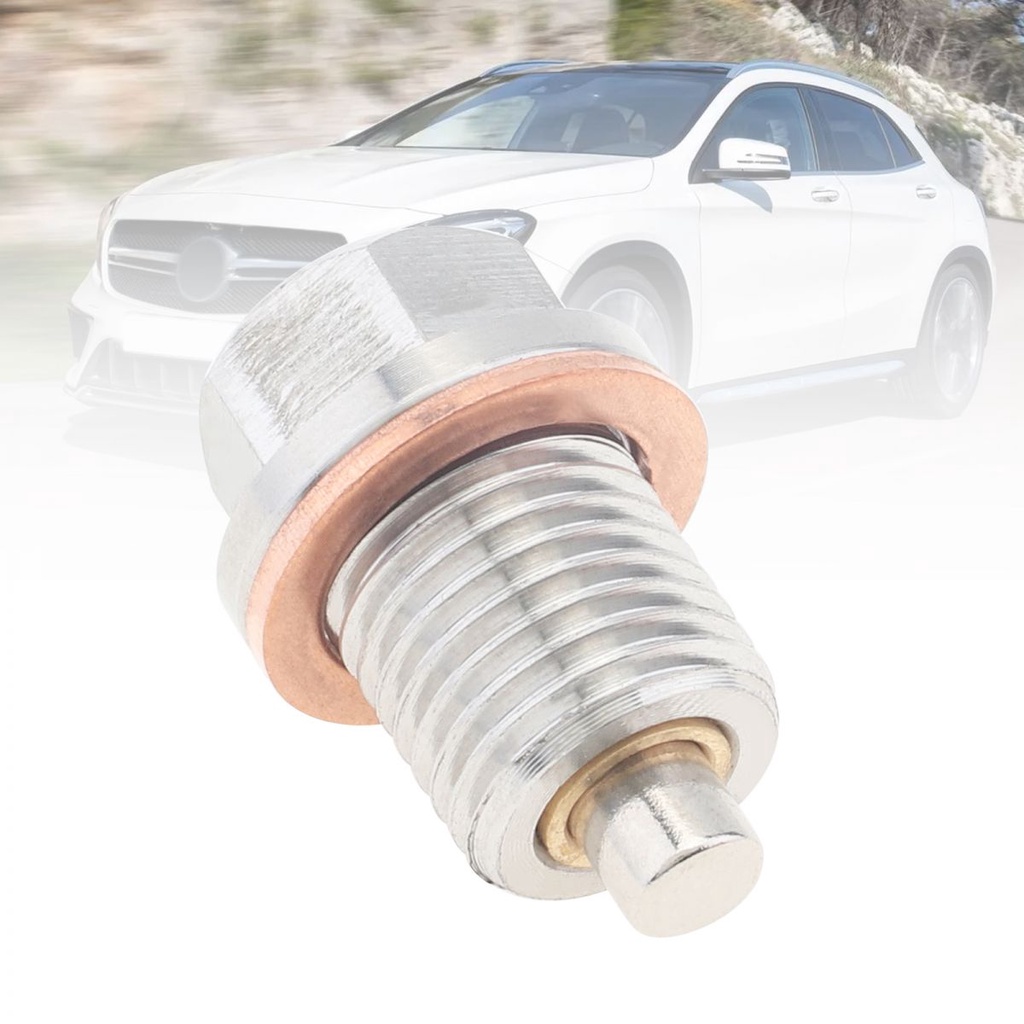 M14 x 1.5 Magnetic Aluminum Oil Drain Plug Fit for Ford / GM / Hyundai ...