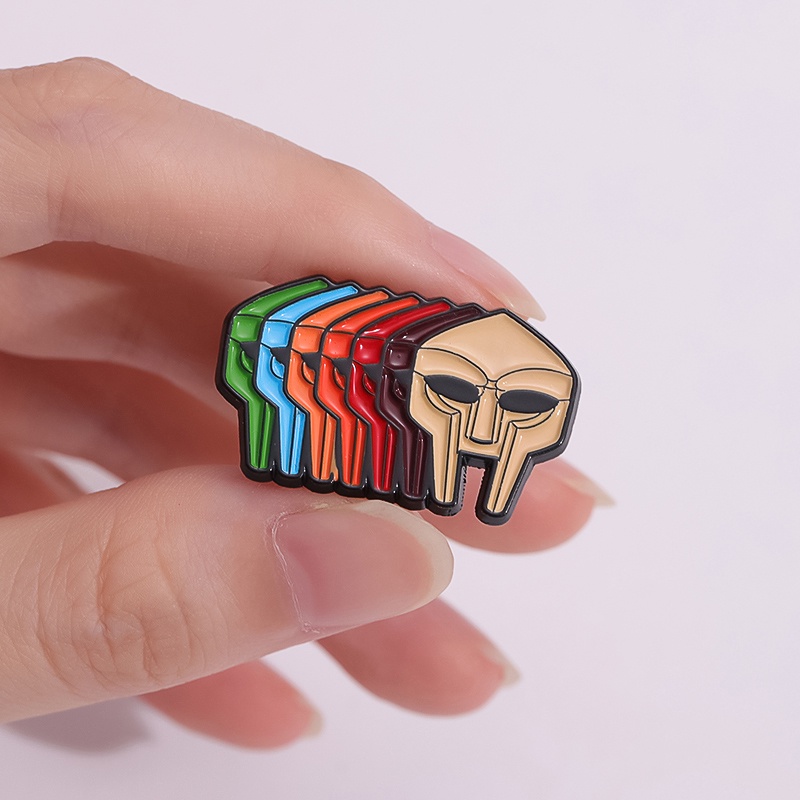 MF DOOM Brooches Enamel Pin Brooch Badge KMD Jay Dee J Dilla Madvillain ...