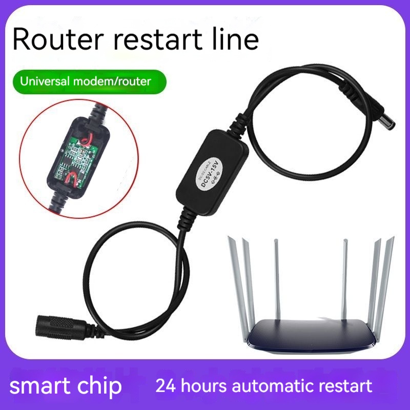 Router Scheduled Restart Controller Optical Modem WiFi Automatic Power-off Reset Improves ...