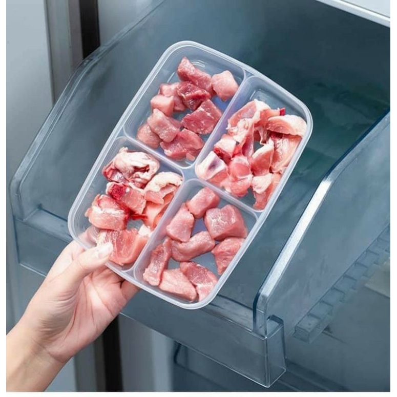 4-compartment Food Storage Box, 710ml Snacks (Used In Cool Compartment ...