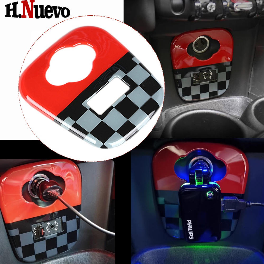 For MINI F55 F56 F57 Car Inner USB Trim Panel Cover Hatchback | Shopee ...