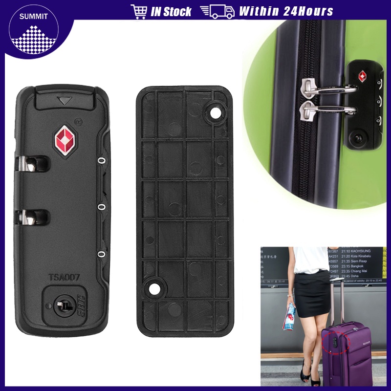 3 Digit Combination Luggage Lock TSA 007 High-end Digit Padlock ...