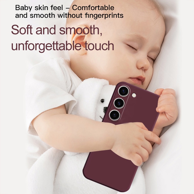 Luxury Square Liquid Silicone Phone Case For Samsung Galaxy A56 A36 A06 A16 A25 A26 A35 A55 ...