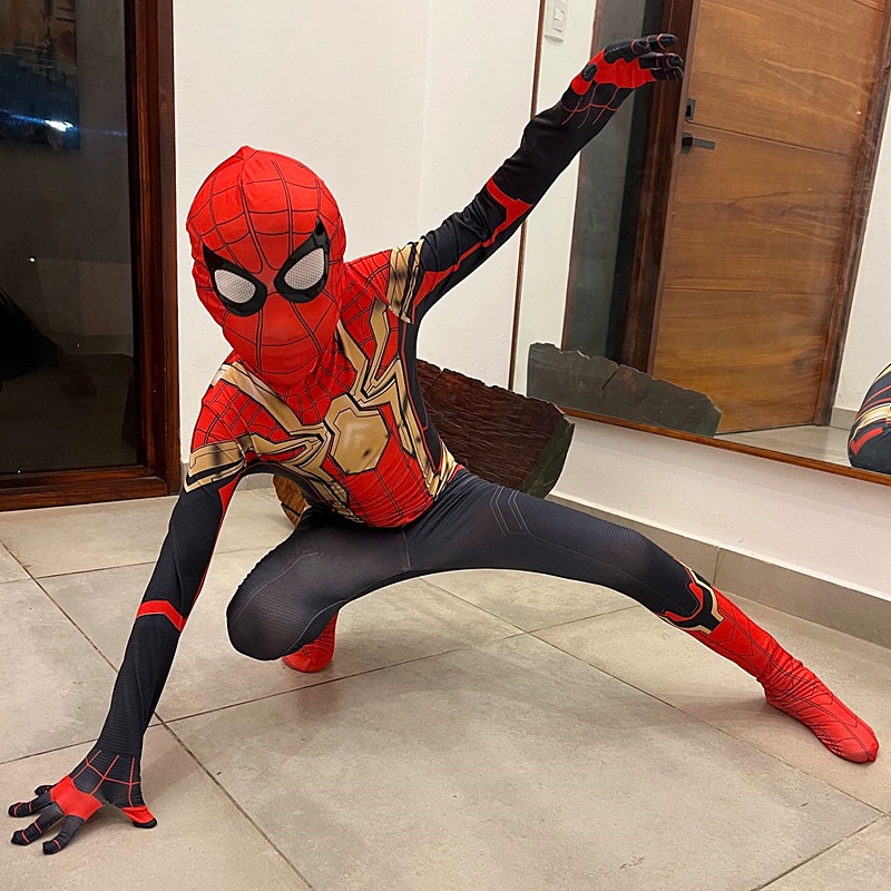 Marvel League of Legends Tights Children New Style Iron Spider-Man ...