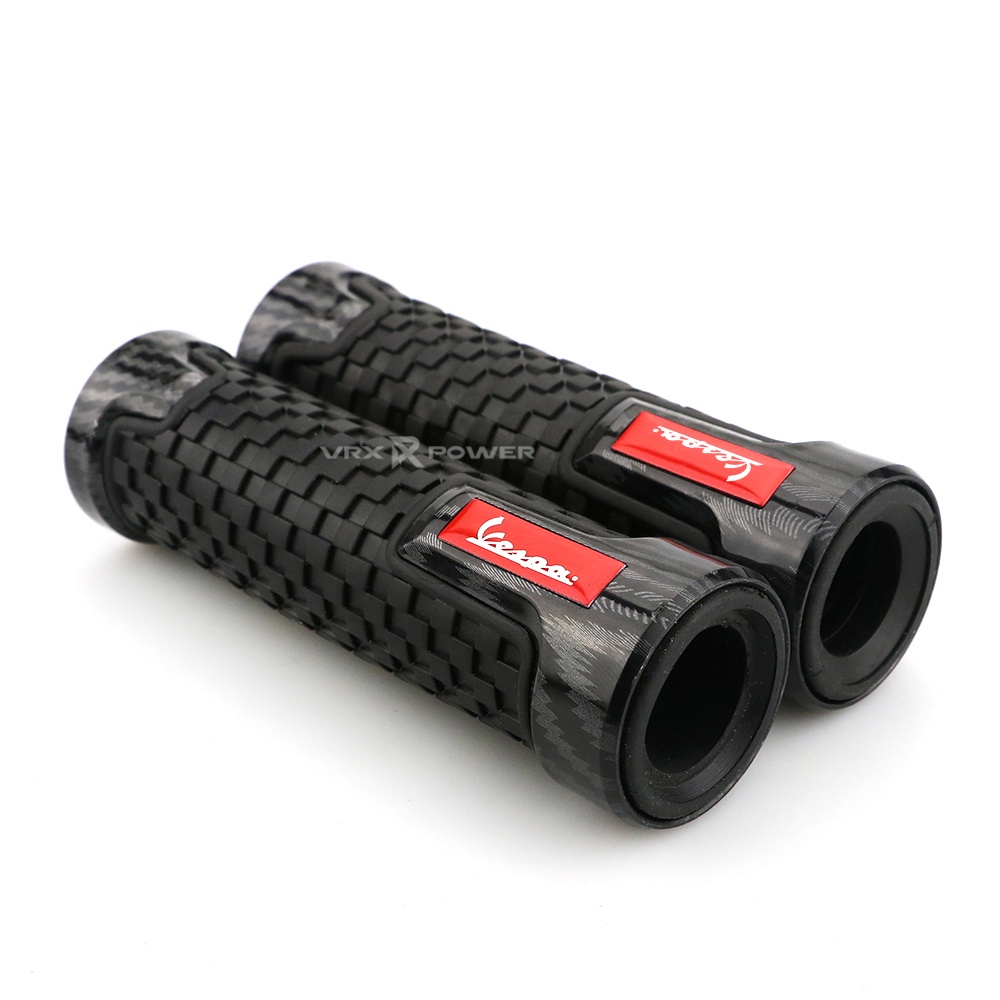For Vespa S125 S150 Motorcycle Hand Grip Handlebar Grip Rubber Gel Hand ...