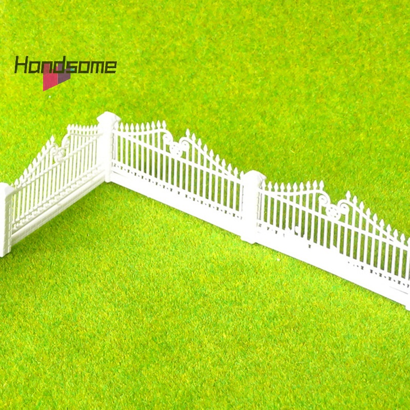 Handsome- 1/100 Scale 1M Fence Miniature Sand Plate Yard Sence Model ...