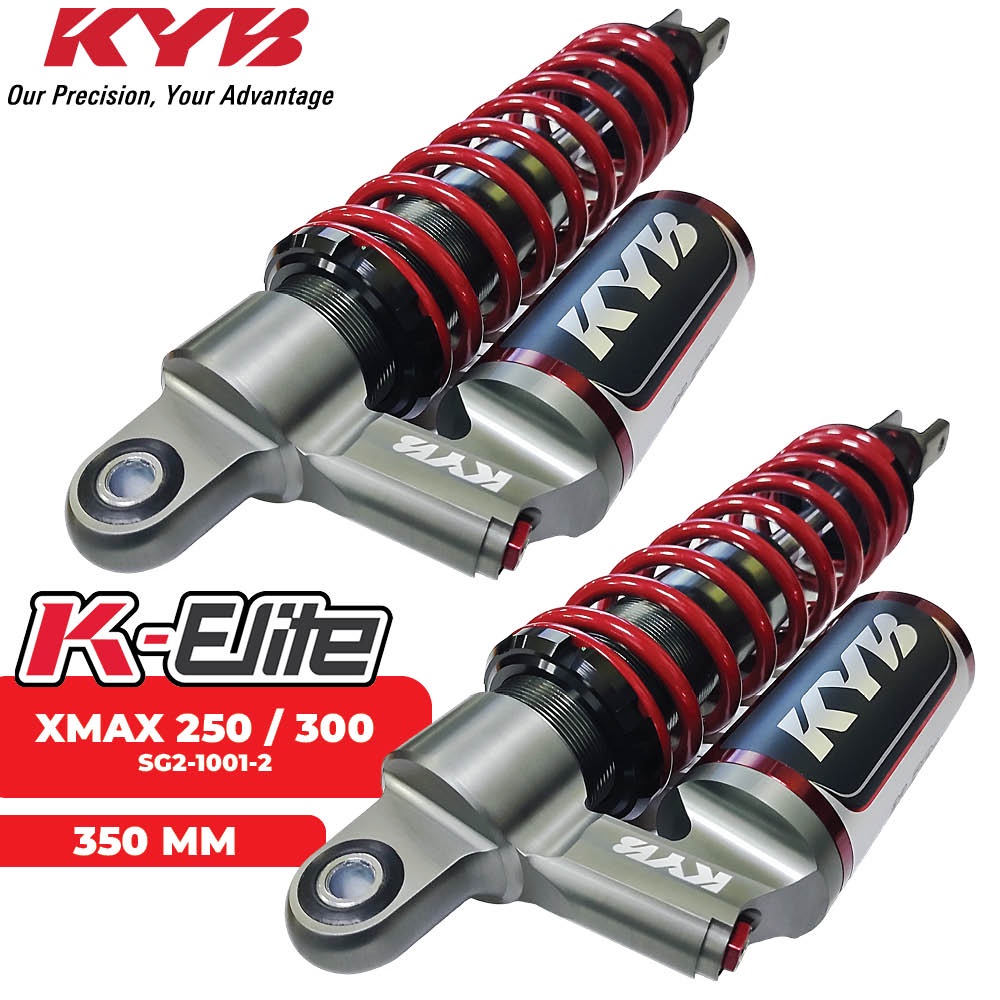 KYB K-Elite XMAX [350mm] Motorcycle Shock Absorber (Made in Thailand ...