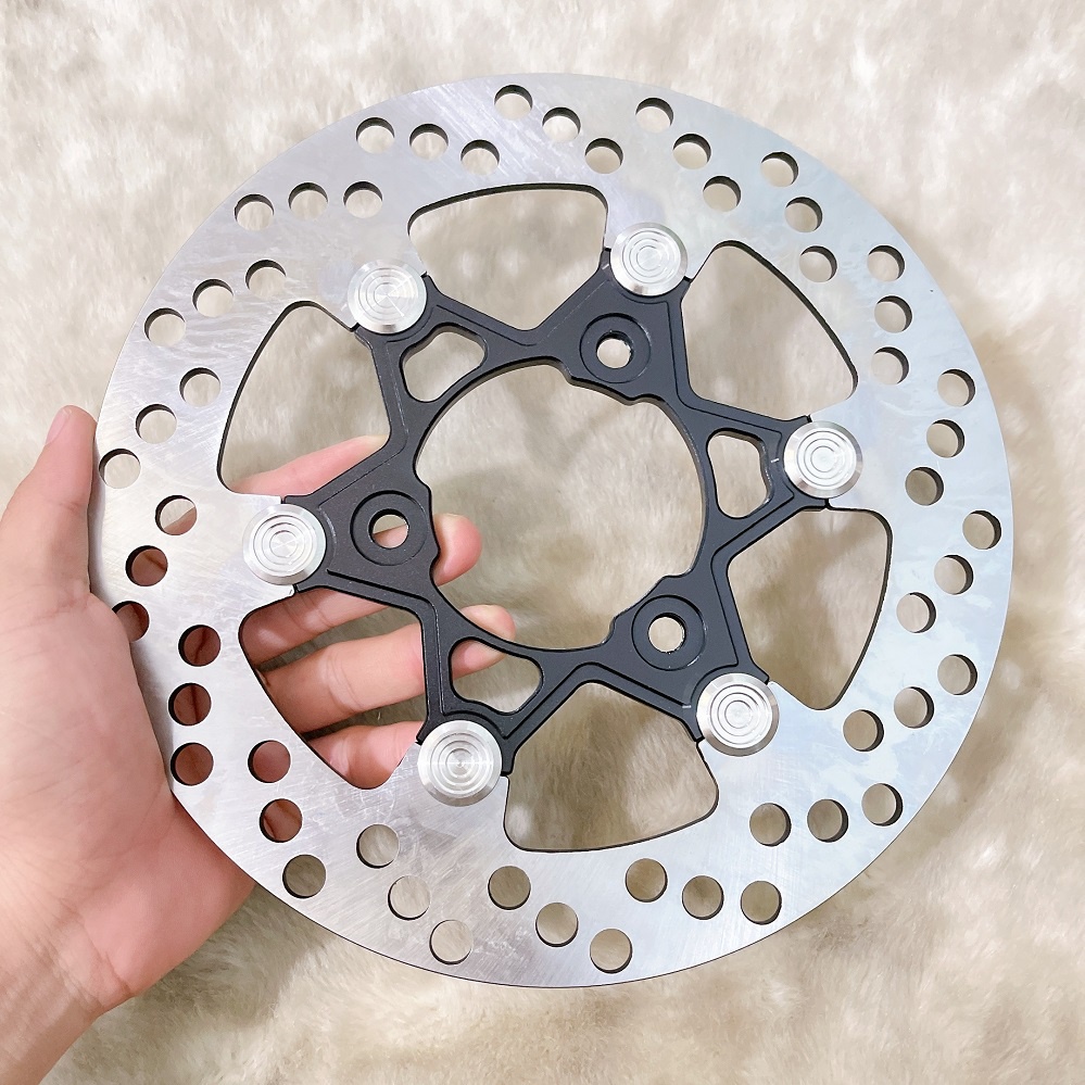 Rear disc size 220mm installed for RAIDER/SATRIA 3-hole zin rim_Disc ...