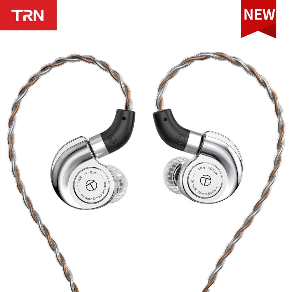 TRN Conch Earphone High-Performance DLC Diamond Diaphragm Dynamic HIFI ...