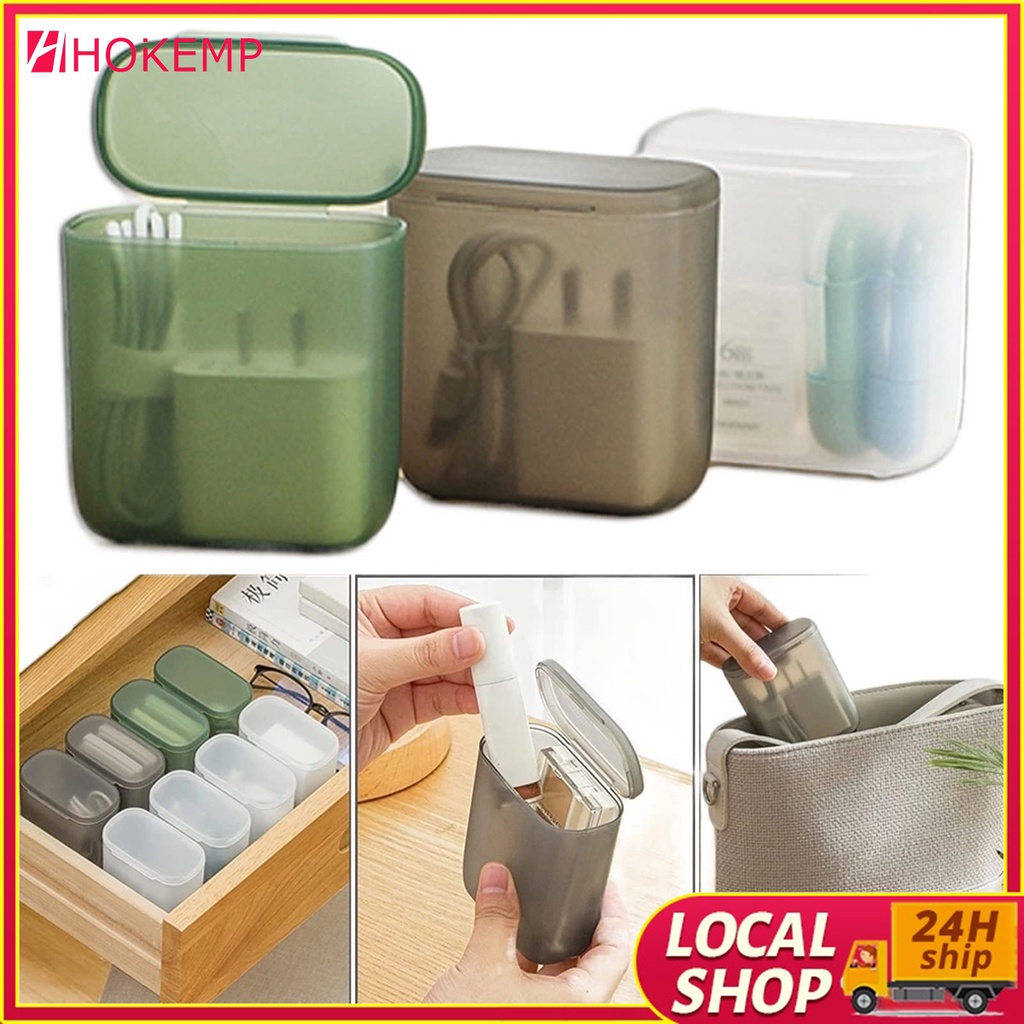 Cord Charger Cable Management entOrganizer Storage Box Holder ...