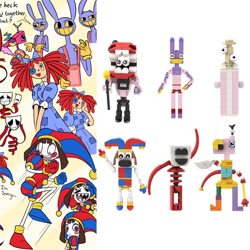 THE AMAZING DIGITAL CIRCUS New Digital Circus Animation Clown Assembly ...