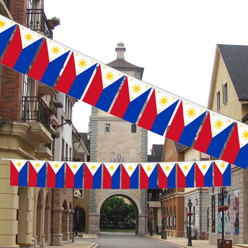 Philippines Flag String Banner Philippine Independence Day Decoration ...