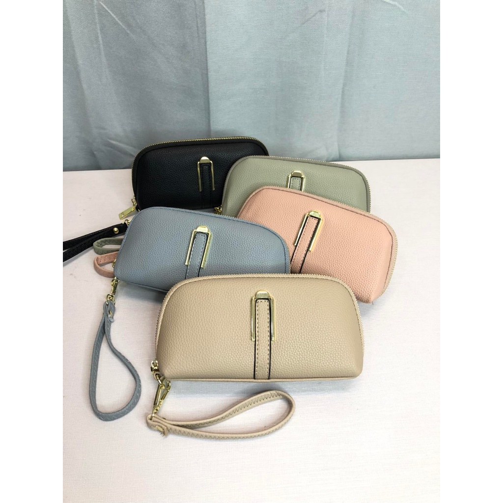Premium Pouch Fashionable Ladies For Mobile With Strap PVC Clutches ...