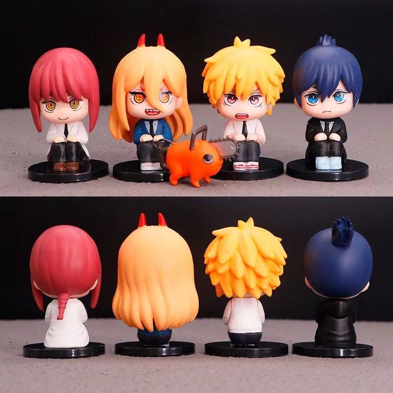 Chainsaw Man Merch: Chibi Protagonist Group Series, Denji, Power ...