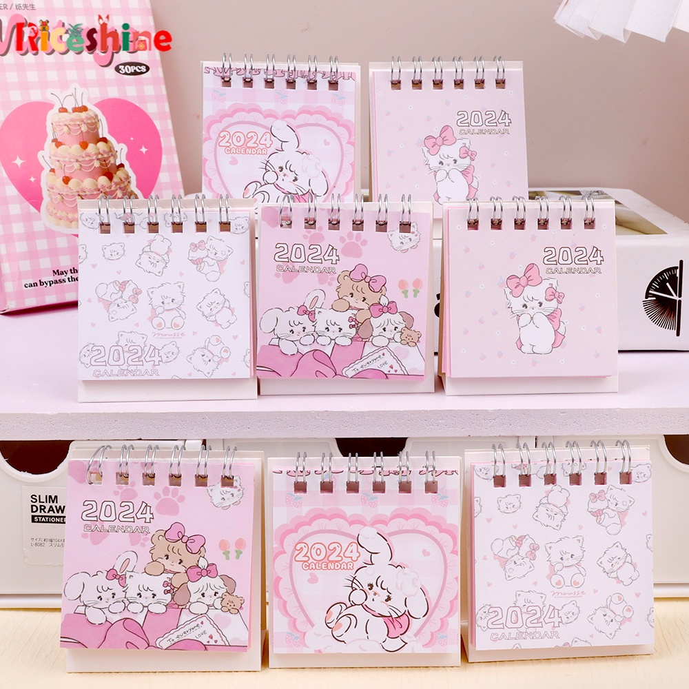 2024 Note Coil Calendar Cartoon Astronaut Exquisite Korean Memo Edition ...