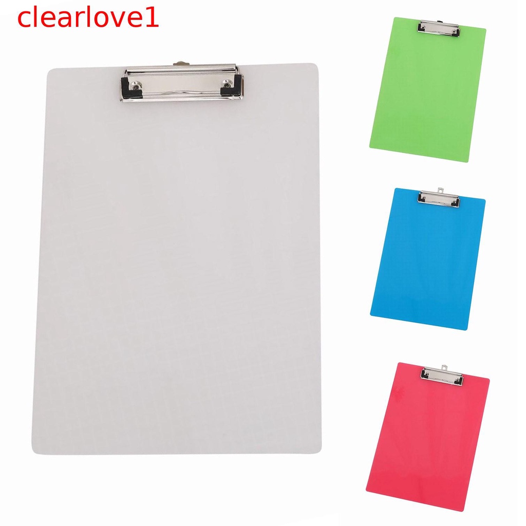 【Clove】 File Folder A4 File Writing Clipboard Pp Plastic Board Clip ...