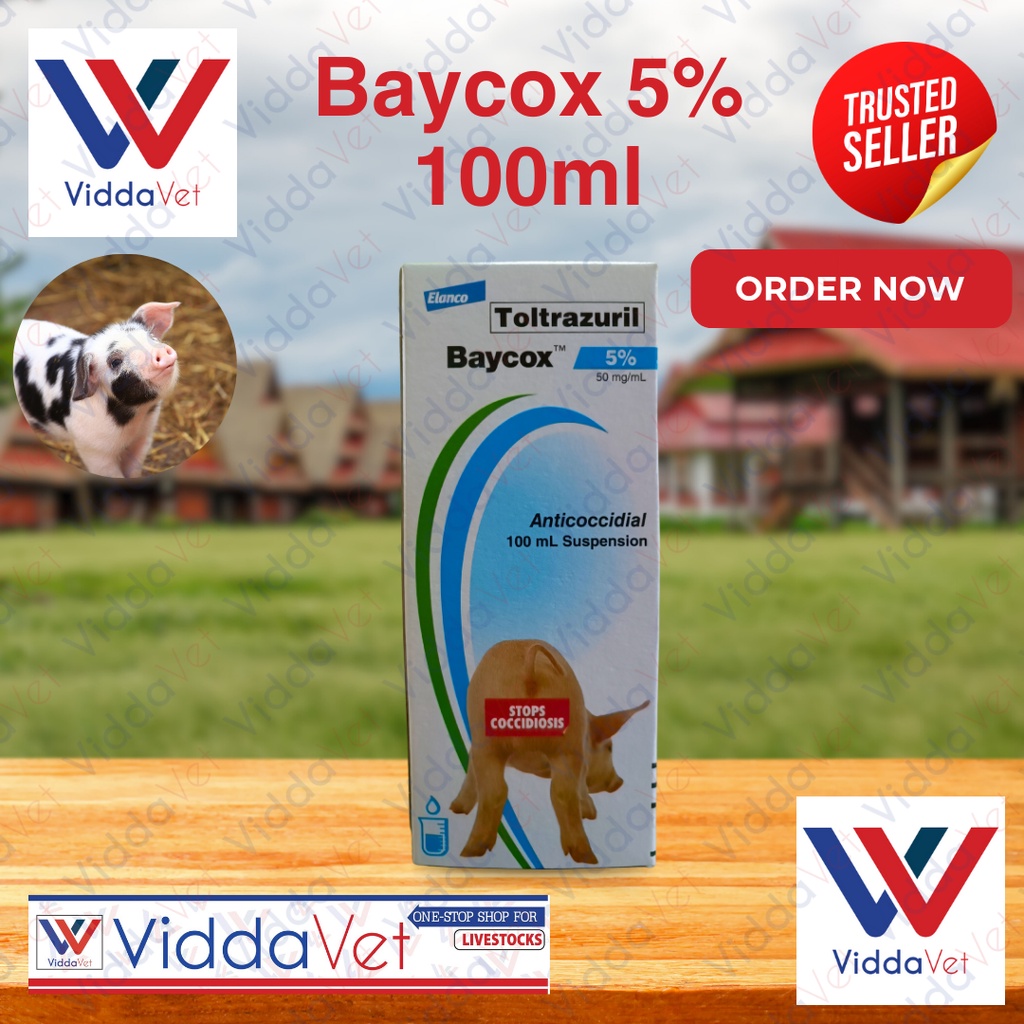 1bot Baycox toltrazuril 5% for Piglet oral Suspension 100ml | Shopee ...
