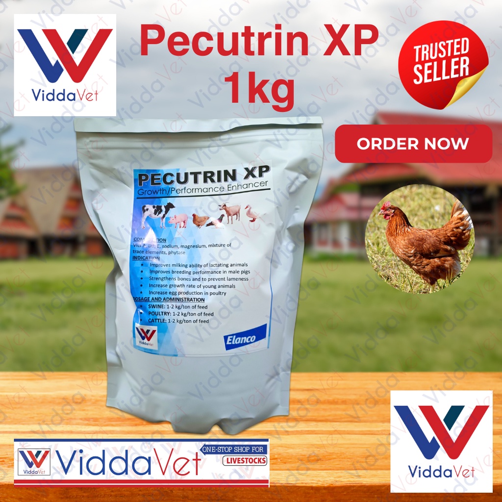 1kg Pecutrin XP Growth Performance Enhancers FROM BAYER 1kg CATTLE PIGS POULTRY FOR ANIMALS ...