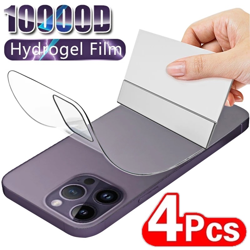 Monee Hydrogel Film for iPhone Dorsal membrane No Glass Mobile screen ...