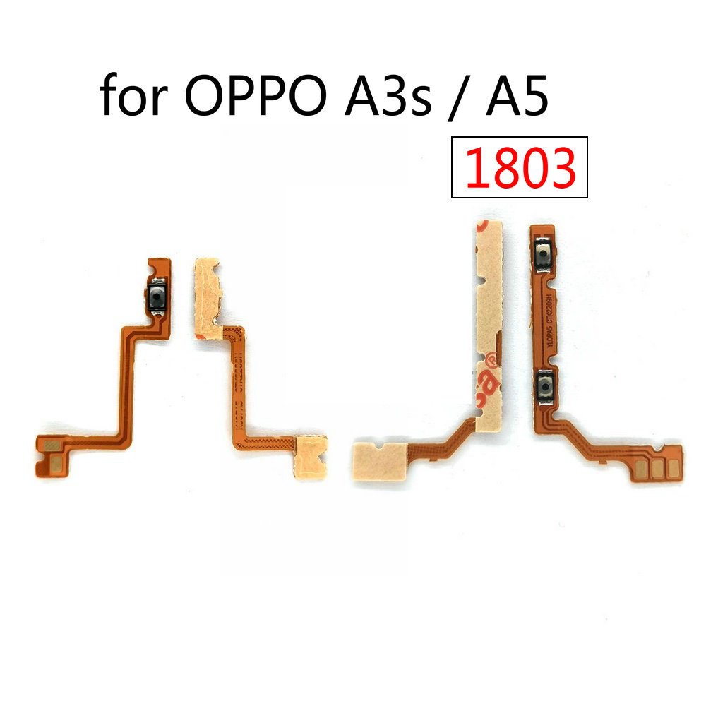&For OPPO A3s A5 1803 Power on / off Switch Button Side Volume Up Down ...