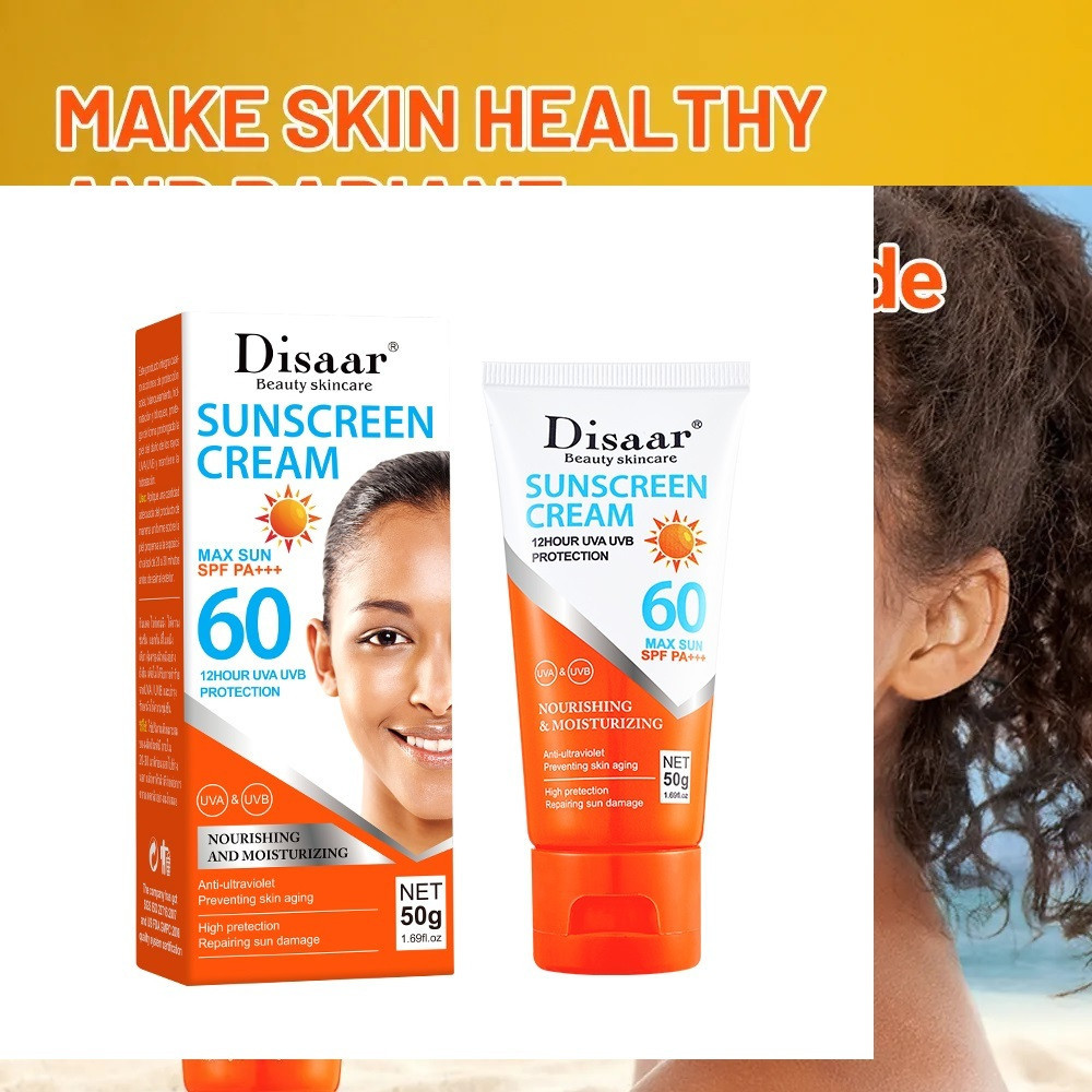 DS5296 Disaar SUNCREEN CREAM 12 Hours of Effective Sun Protection UVA ...