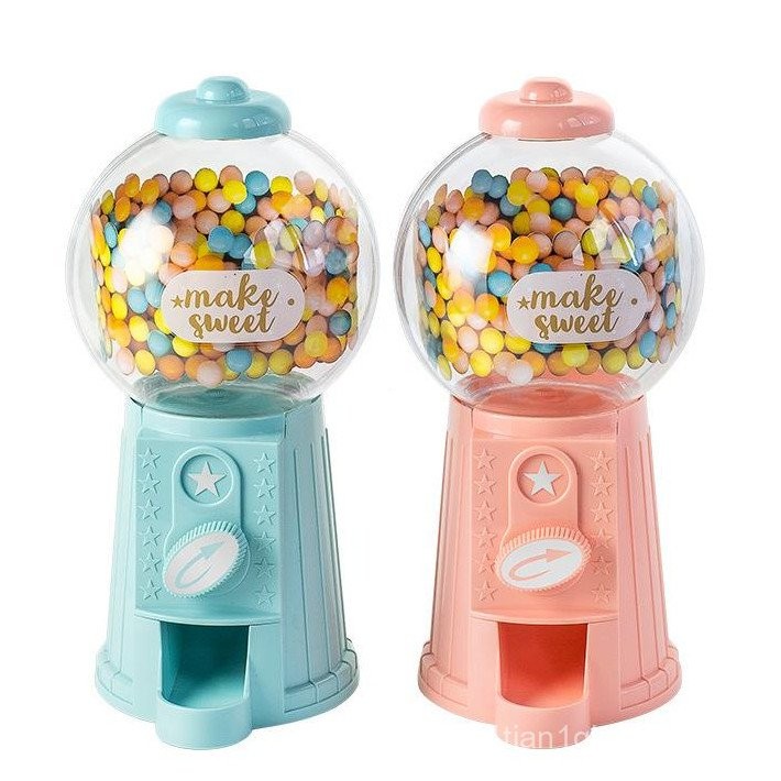 Candy machine/piggy bank 2 in 1 Gumball machine M&M'S chocolate bean ...