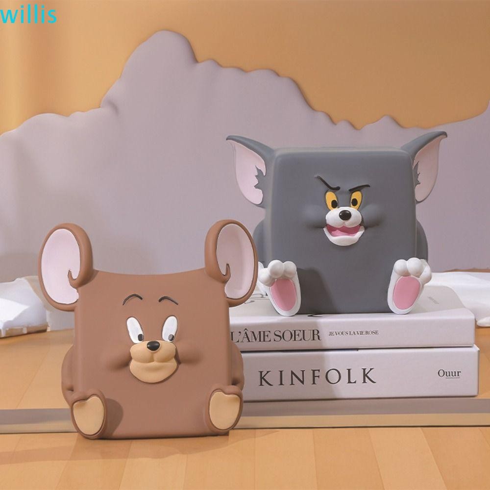 WILLIS Coin Savings Tank, Large Capacity Cute Tom Jerry Money Tank ...