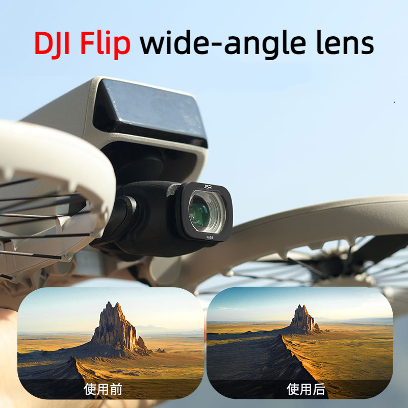 For DJI Flip wide-angle filter CPL handheld drone Vlog professional ...