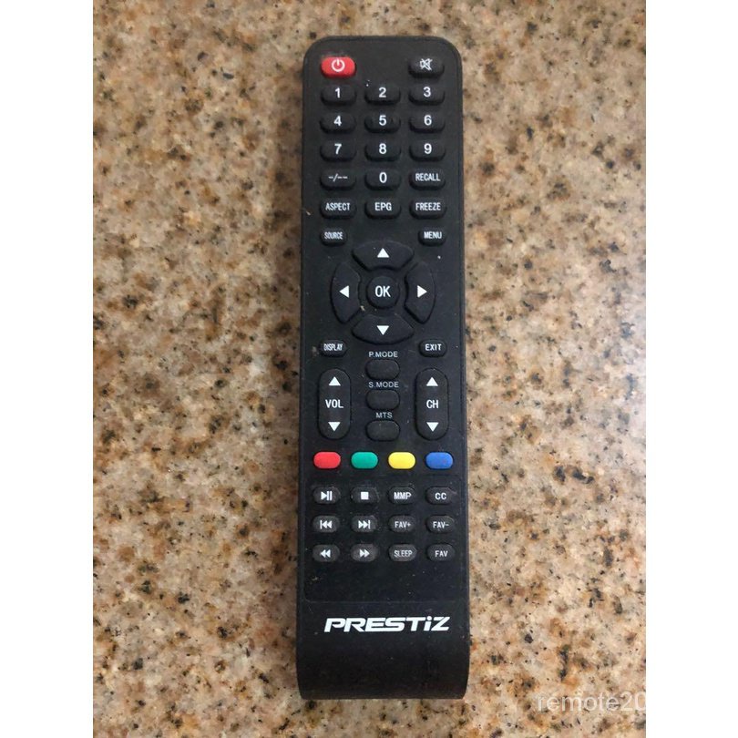 REPLACEMENT REMOTE FOR PRESTIZ LED TV | Shopee Philippines