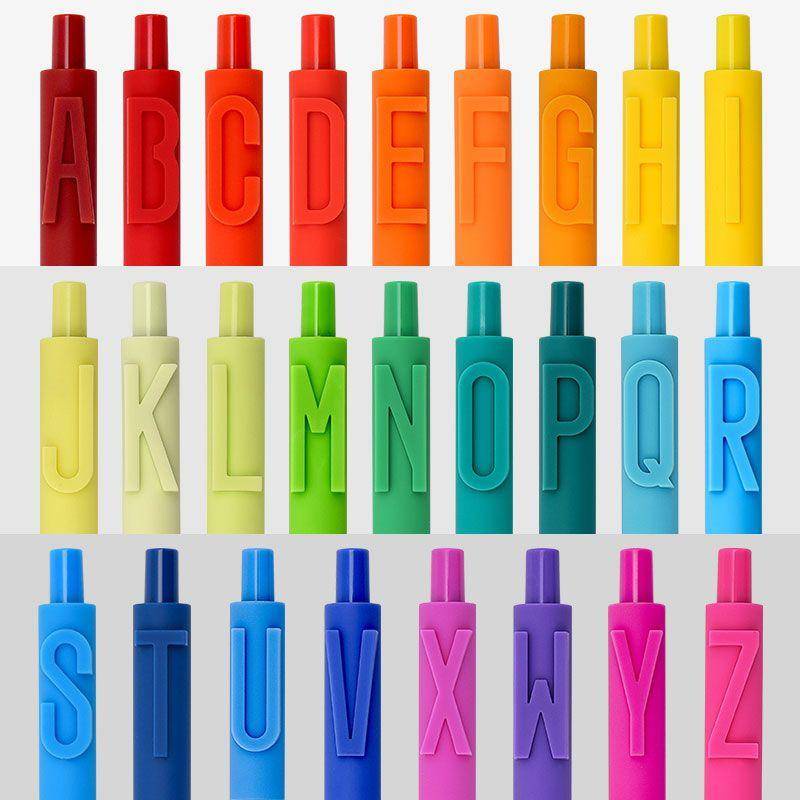 Letter Pen Number Pen Students Use Learning Office Stationery Gifts ...