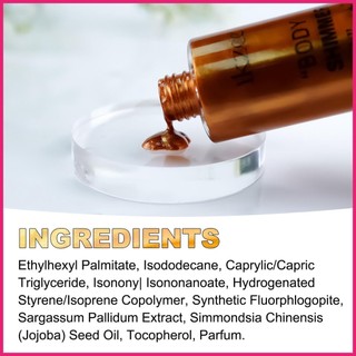 Body Shimmer High Gloss Shimmer Nourishing Body Glitter Neck Legs ...