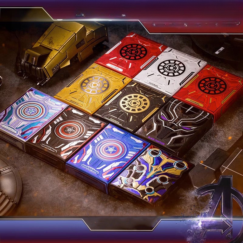 Iron Man Poker Avengers Card Captain America Marvel Poker Gift for ...