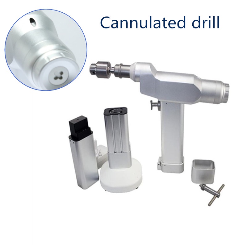 Cannulated drill Orthopedic Cannulated Electric Bone Drill Bits Machine ...