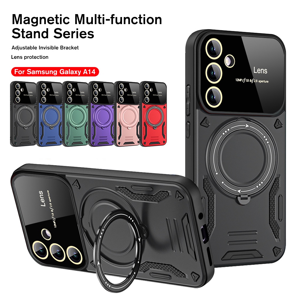 Full Lens Protection Magnetic Cover For Samsung Galaxy 14 5G Case ...