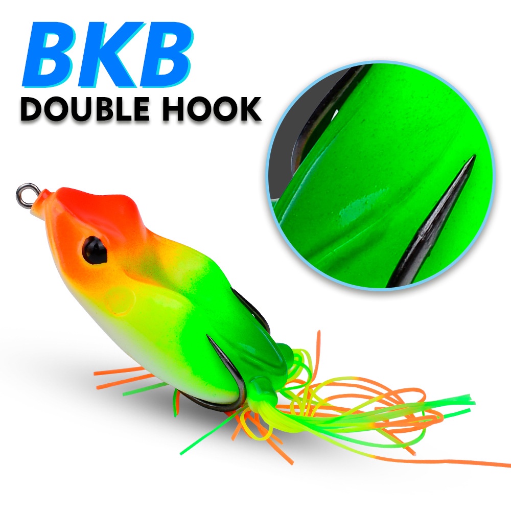 PROBEROS 1PCS Jump Frog Lure Soft Plastic 6.5cm 16g TopwaterFloating ...