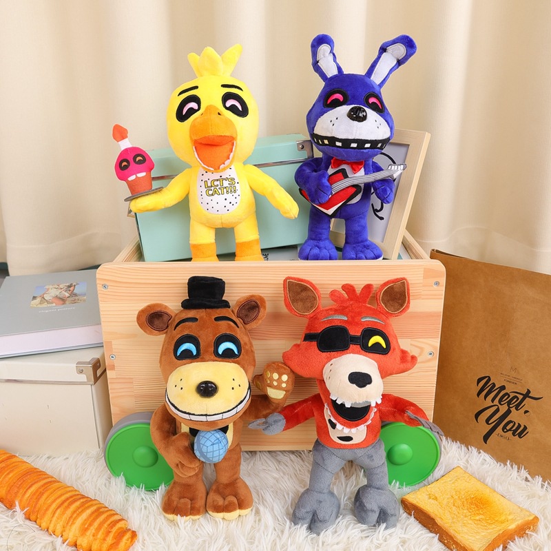 FNAF Plush Toy Five Nights at Freddy Plush Doll Brown Bear Freddy ...