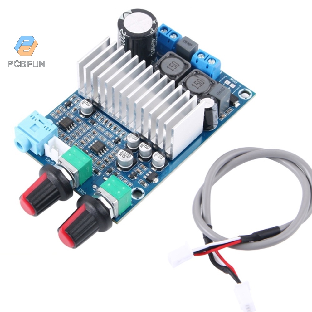 Pcbfun Tpa3116 Subwoofer Amplifier Board Tpa3116d2 Audio Amplifiers ...