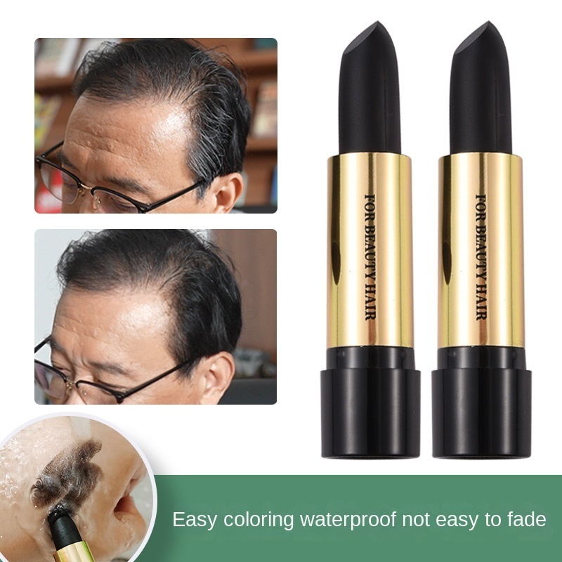 One-time Hair Dye Pen Plant Cover White Hair Lipstick Hairstyle ...