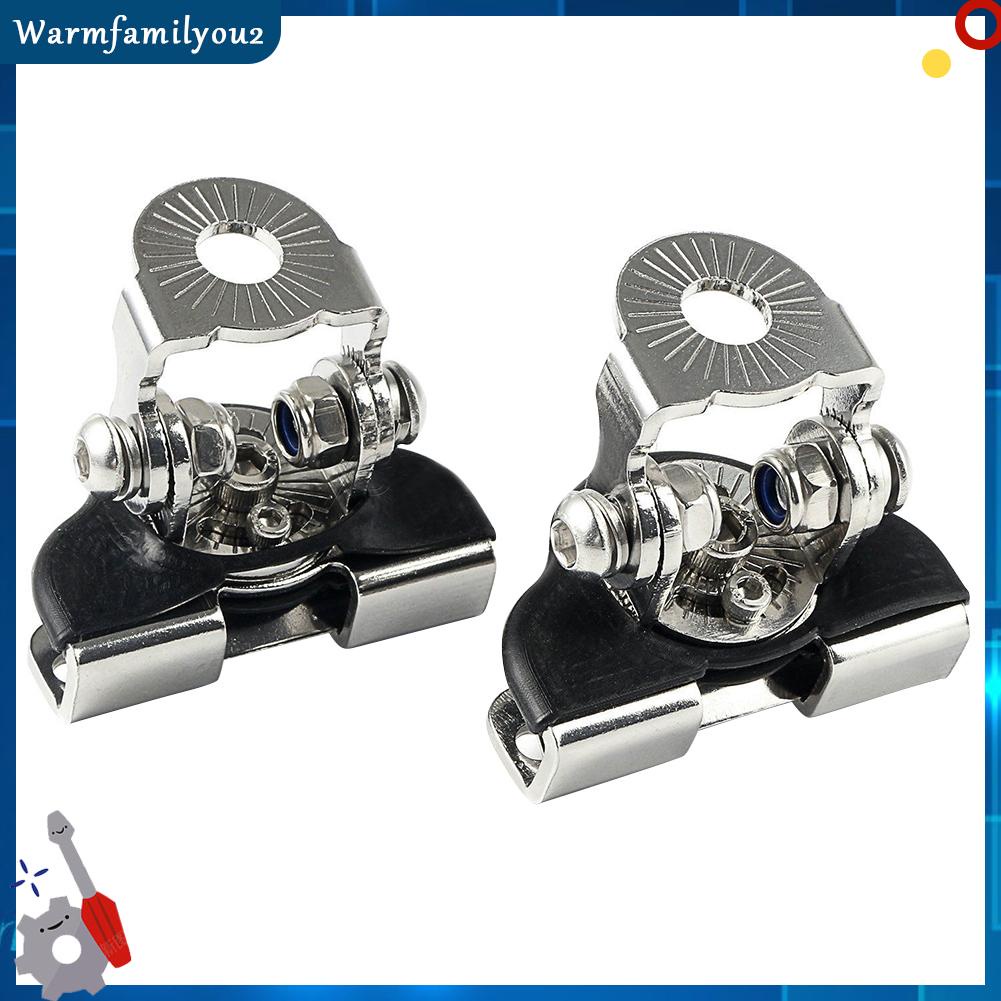 2pcs Stainless Steel Universal Cars Auto Hood LED Work Light Bracket ...