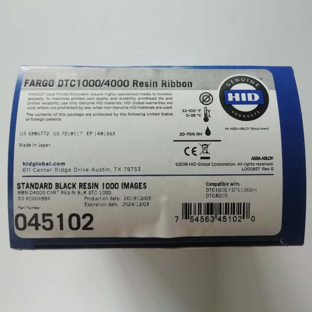 original 045102 Black Mono Ribbon 1000 Prints 45102 compatible for for ...