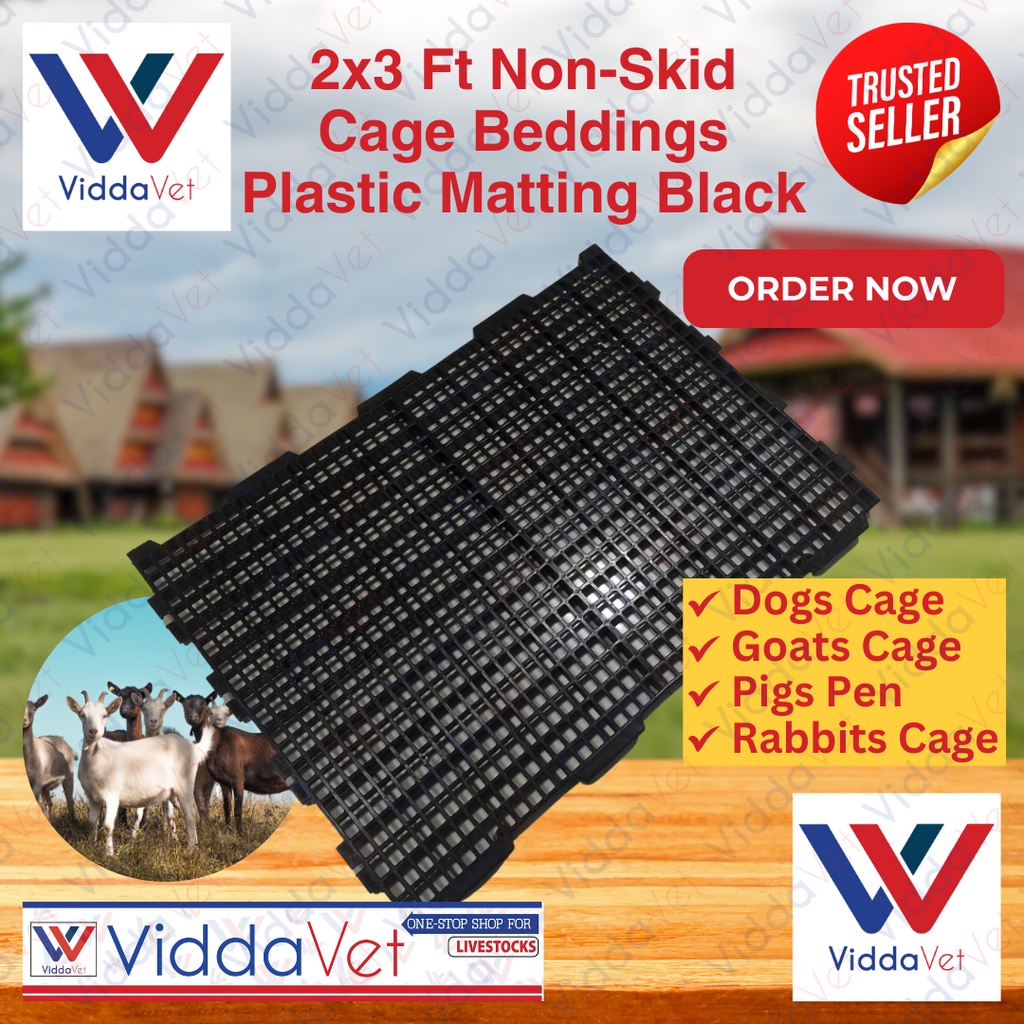 Plastic Matting 2 ft x 3 ft for Goat Farm Animals Floor & Case Bedding ...