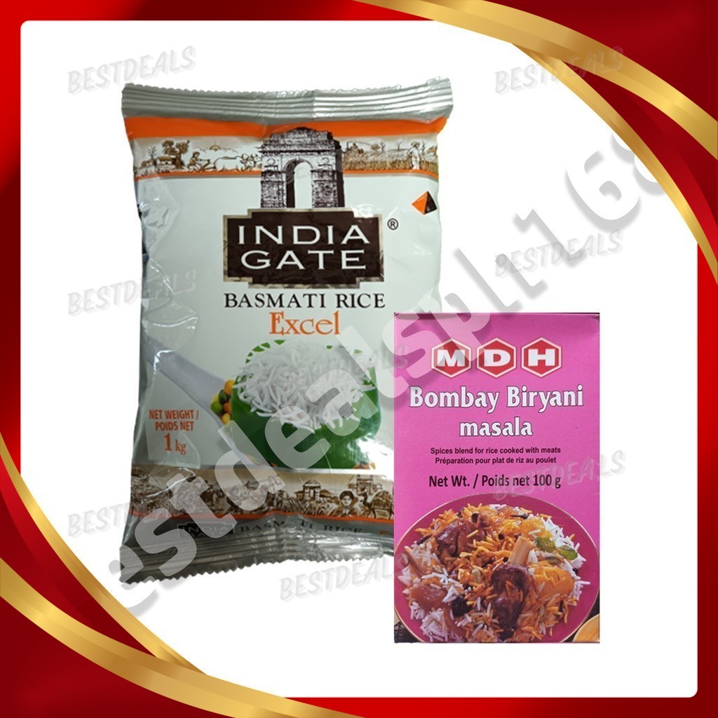India Gate Basmati Rice Excel 1kg (Long Grain) | Shopee Philippines