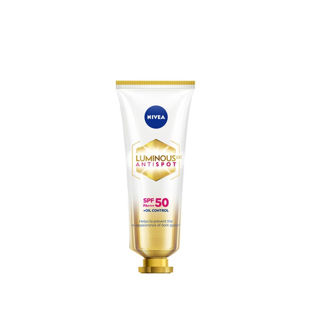 NIVEA Face Care LUMINOUS 630 Antispot Day Moisturizer SPF 50 PA ...