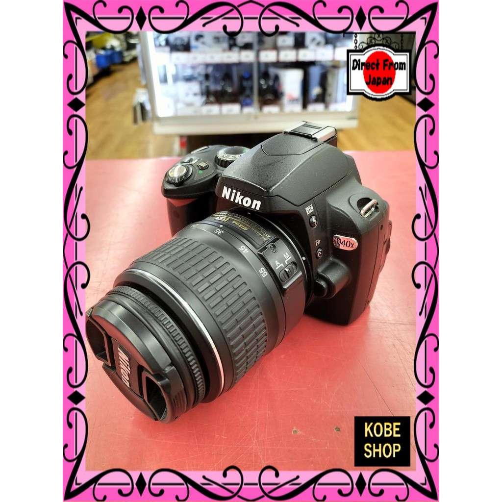 【Direct From Japan】 NIKON D40X/18-55MM F3.5-5.6G Ⅱ Digital SLR Lens Kit 【Used item】 | Shopee ...