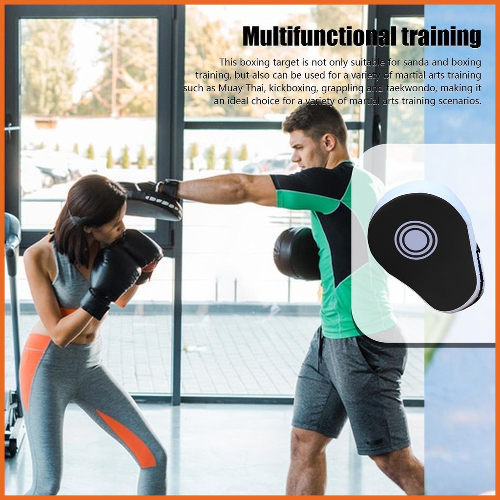 Curved Punching Mitts Boxing Hand Target Boxing Pads Curved Focus Mitts ...