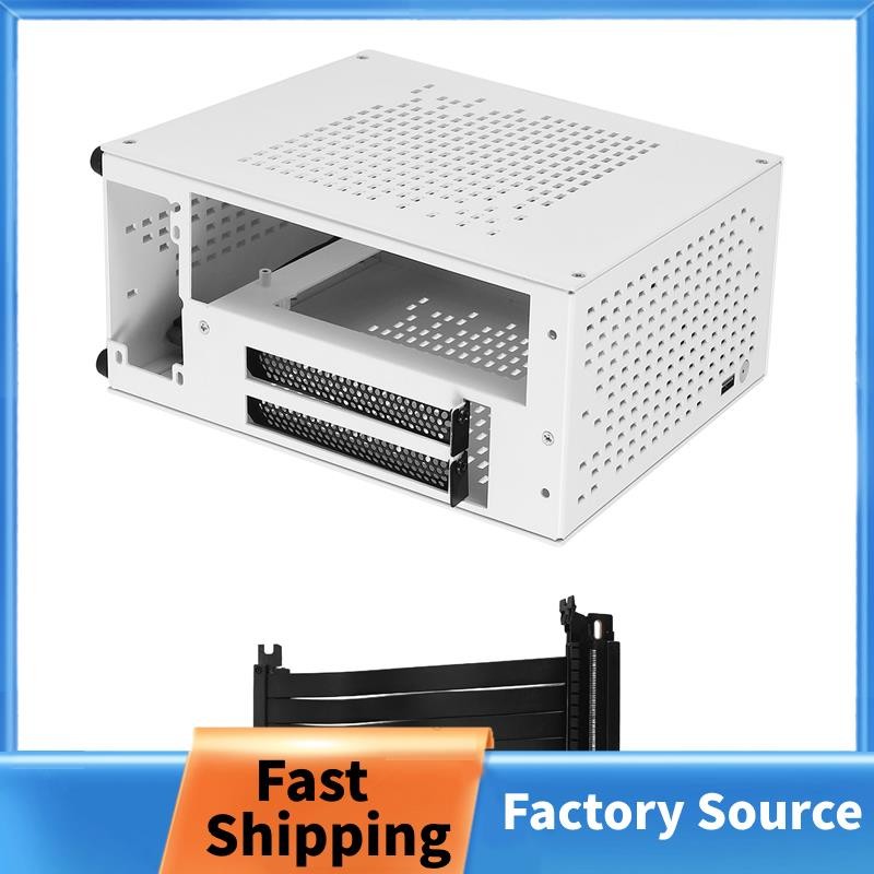 A07 Mini ITX Computer Case Chassis HTPC Host Case USB3.0 ITX Enclosure with Graphics Card ...