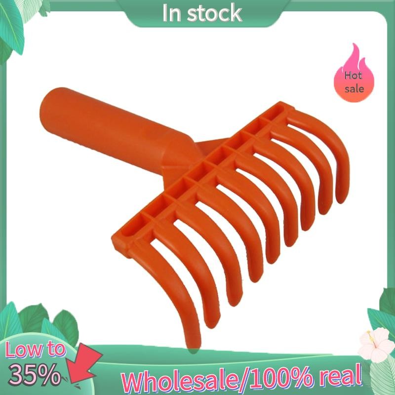 Olive Rake Heads 9-Tooth Rake Multipurpose Plastic Shovel Rake Olive ...
